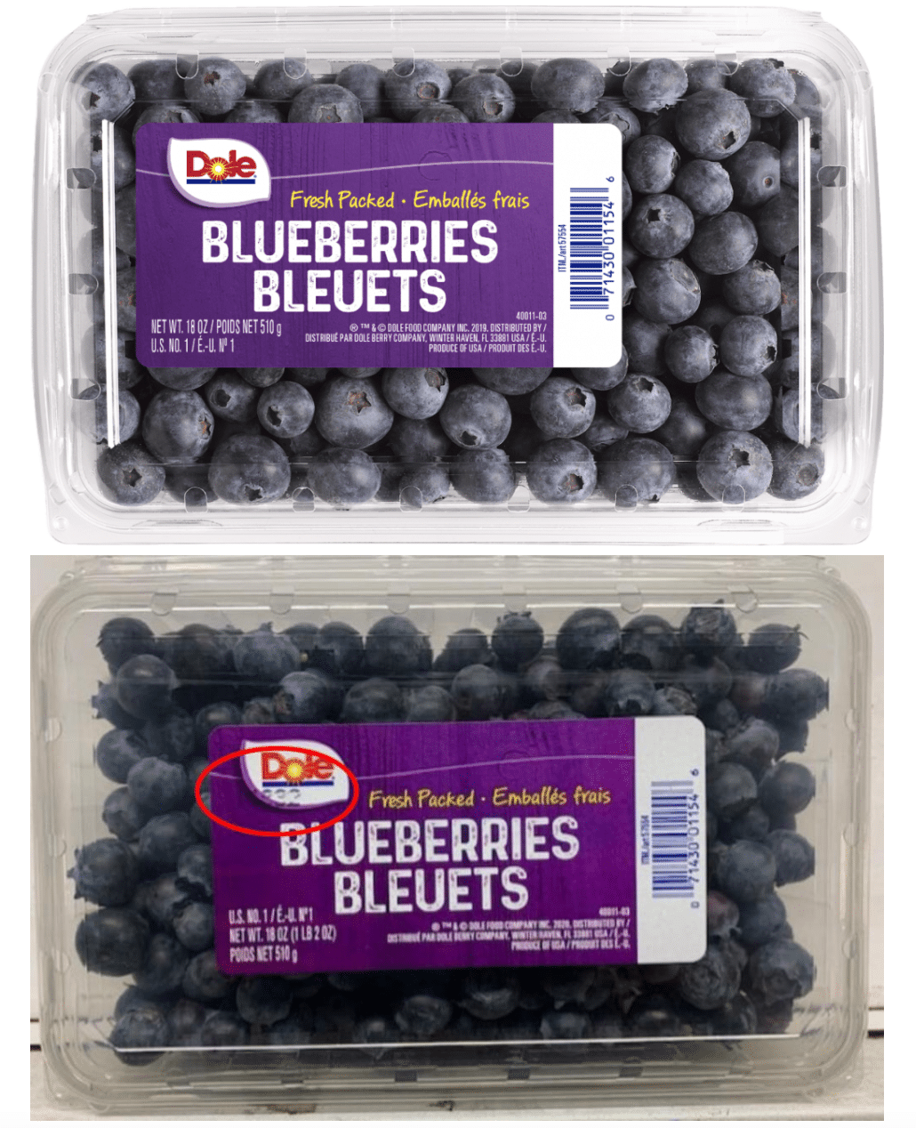 Recall Check: Dole Blueberries Recalled Over Parasitic Contamination