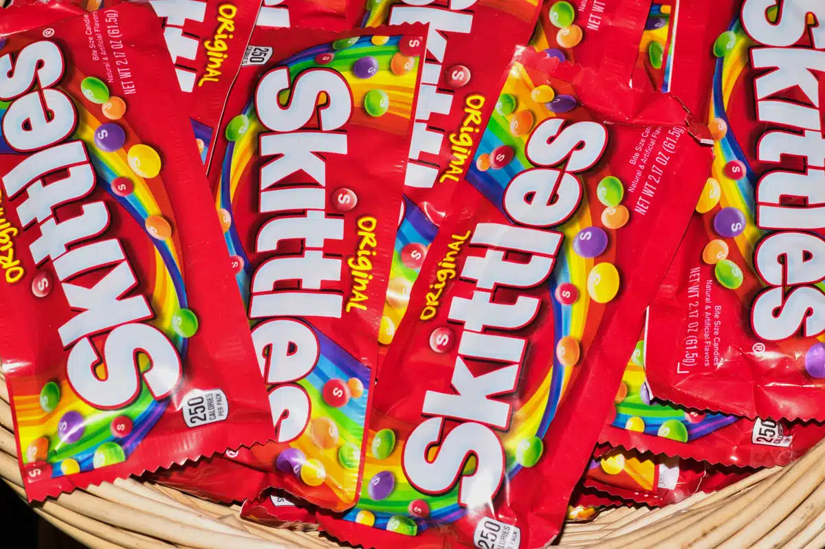 Skittles class action highlights other foods that also contain titanium ...