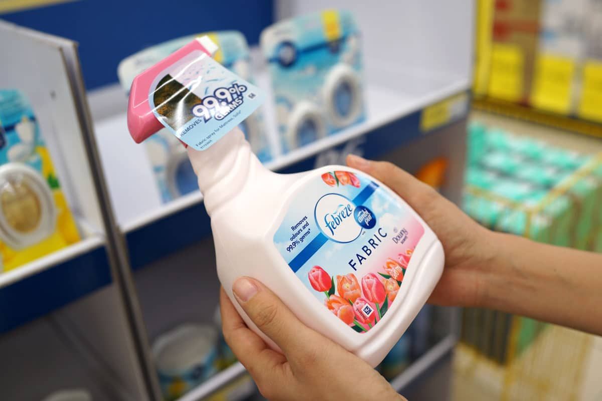 Febreze class action alleges product does not actually eliminate odors