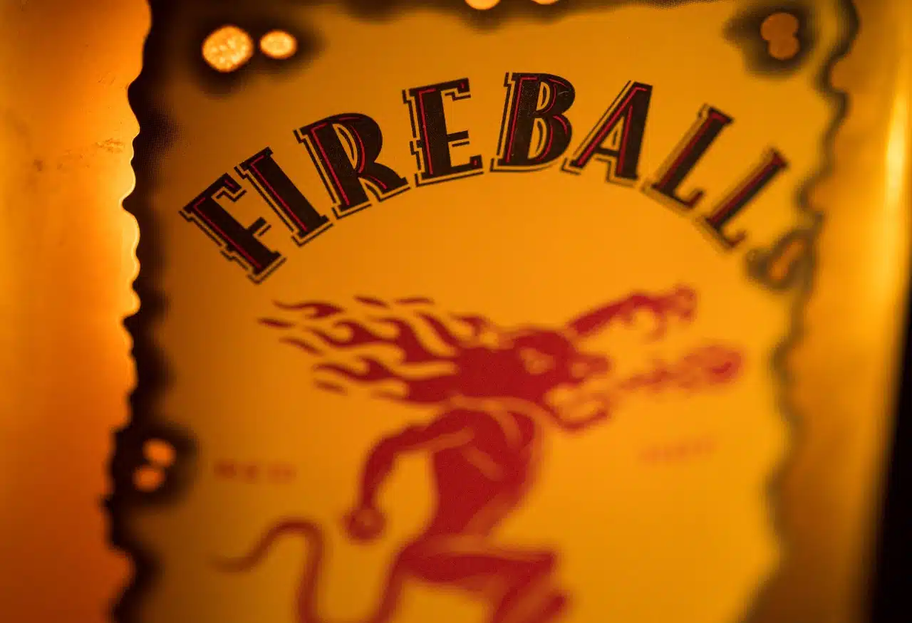 Fireball Cinnamon class action claims mini bottles not actual whisky