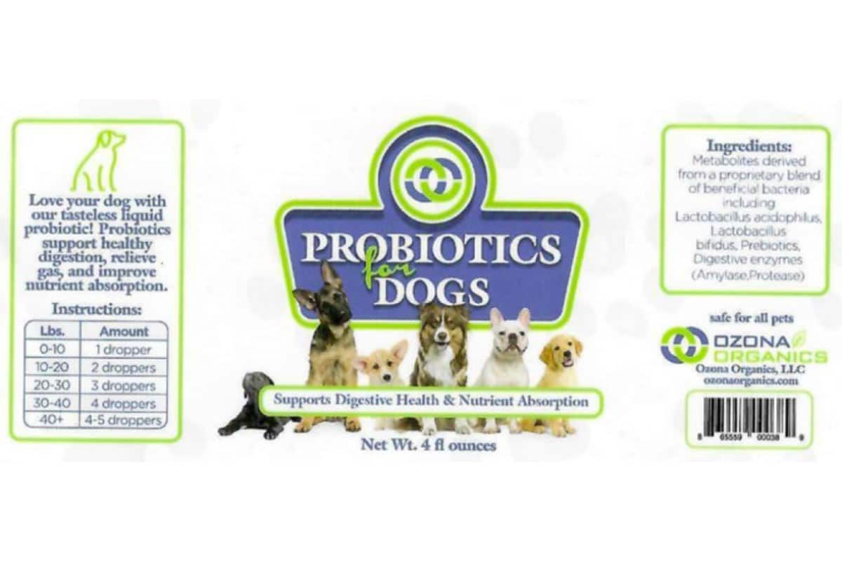 Ozona Organics announces recall for liquid probiotic products due to ...