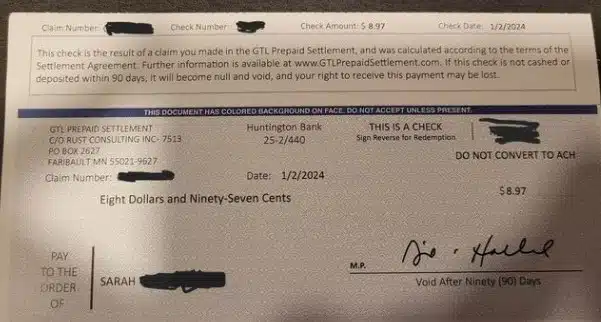 Apple, Google, other settlement checks in the mail