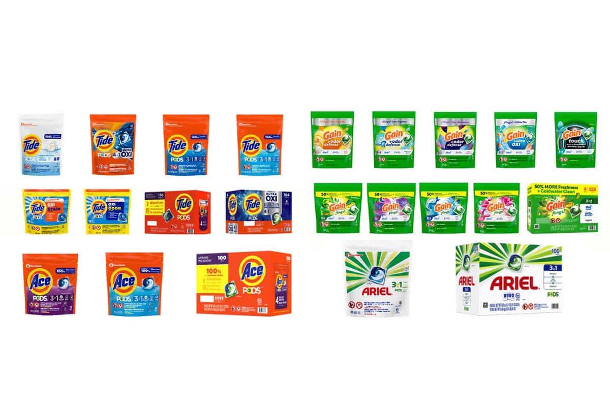 Recall initiated for millions of laundry detergent packets, including ...