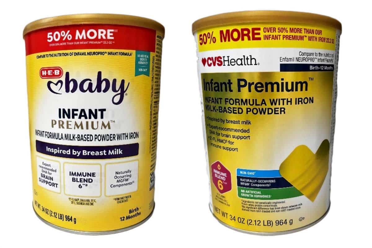 Recall issued for infant formula sold at H-E-B, CVS