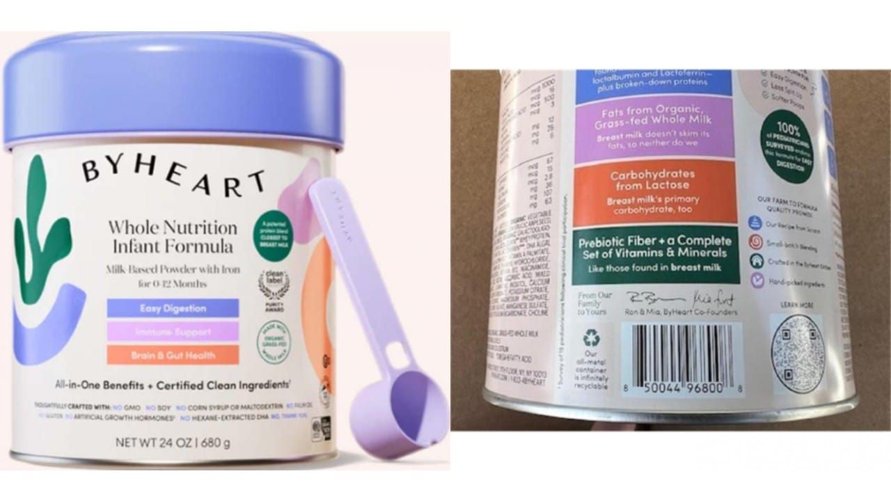ByHeart recalls infant formula due to potential botulism risk