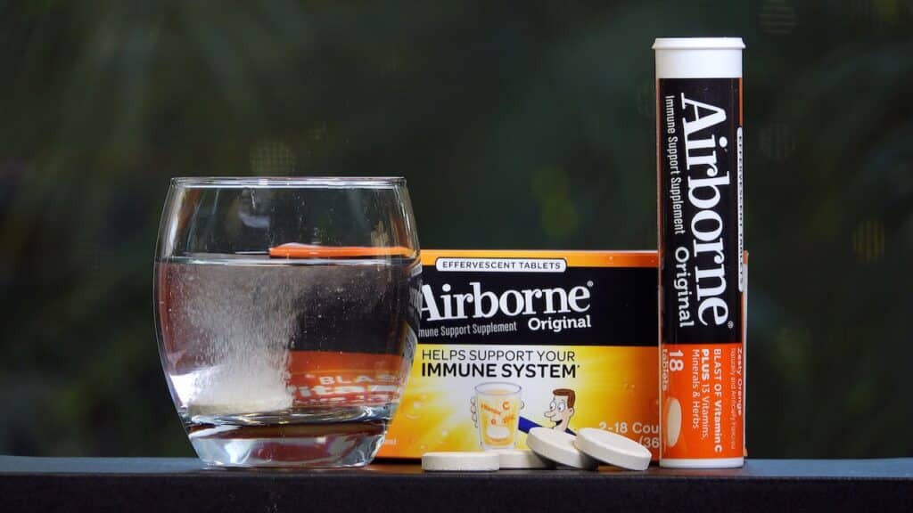 Airborne class action claims supplements contain less vitamin C than ...
